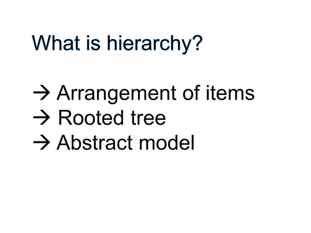 hierarchy of values | PPTX