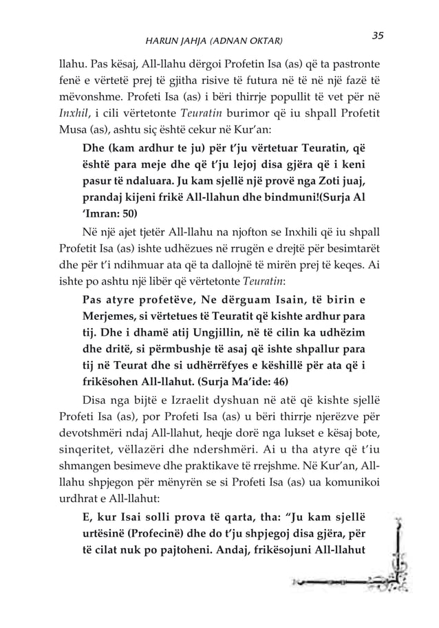 Profeti jezus (profeti isa) (as) do të kthehet. albanian (shqip) | PDF