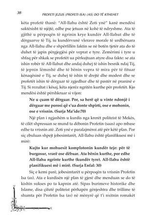 Profeti jezus (profeti isa) (as) do të kthehet. albanian (shqip) | PDF