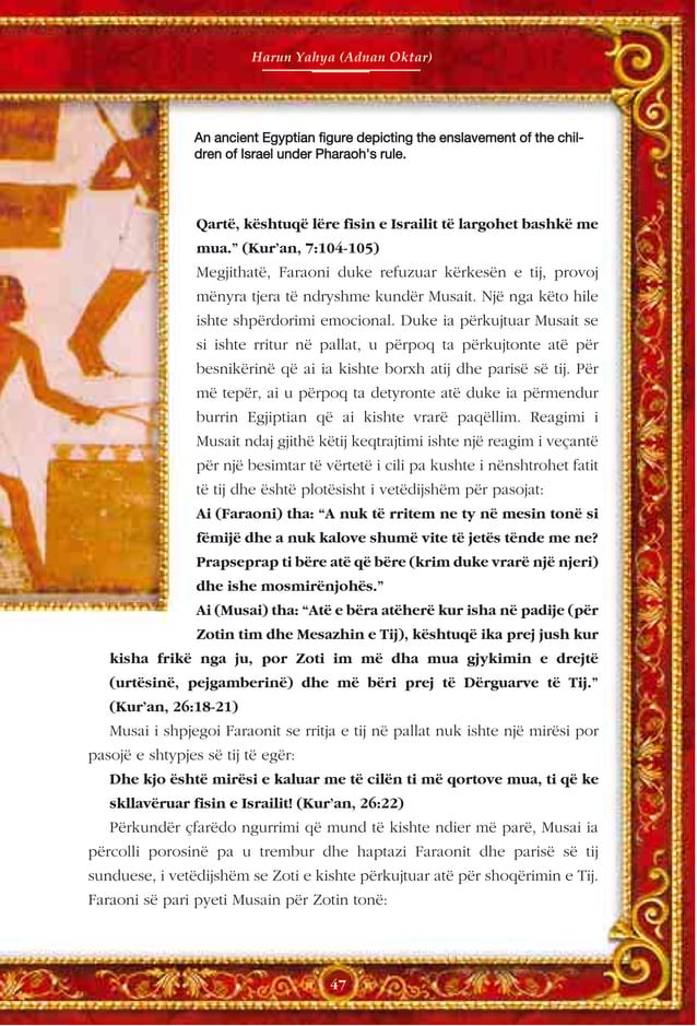 Profeti musa (mojsiu) (as). albanian (shqip) | PDF