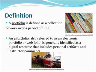 ePortfolio for student assessment | PPT