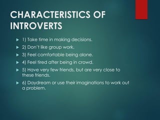 What is introversion? | PDF | Single Life | Family and Relationships