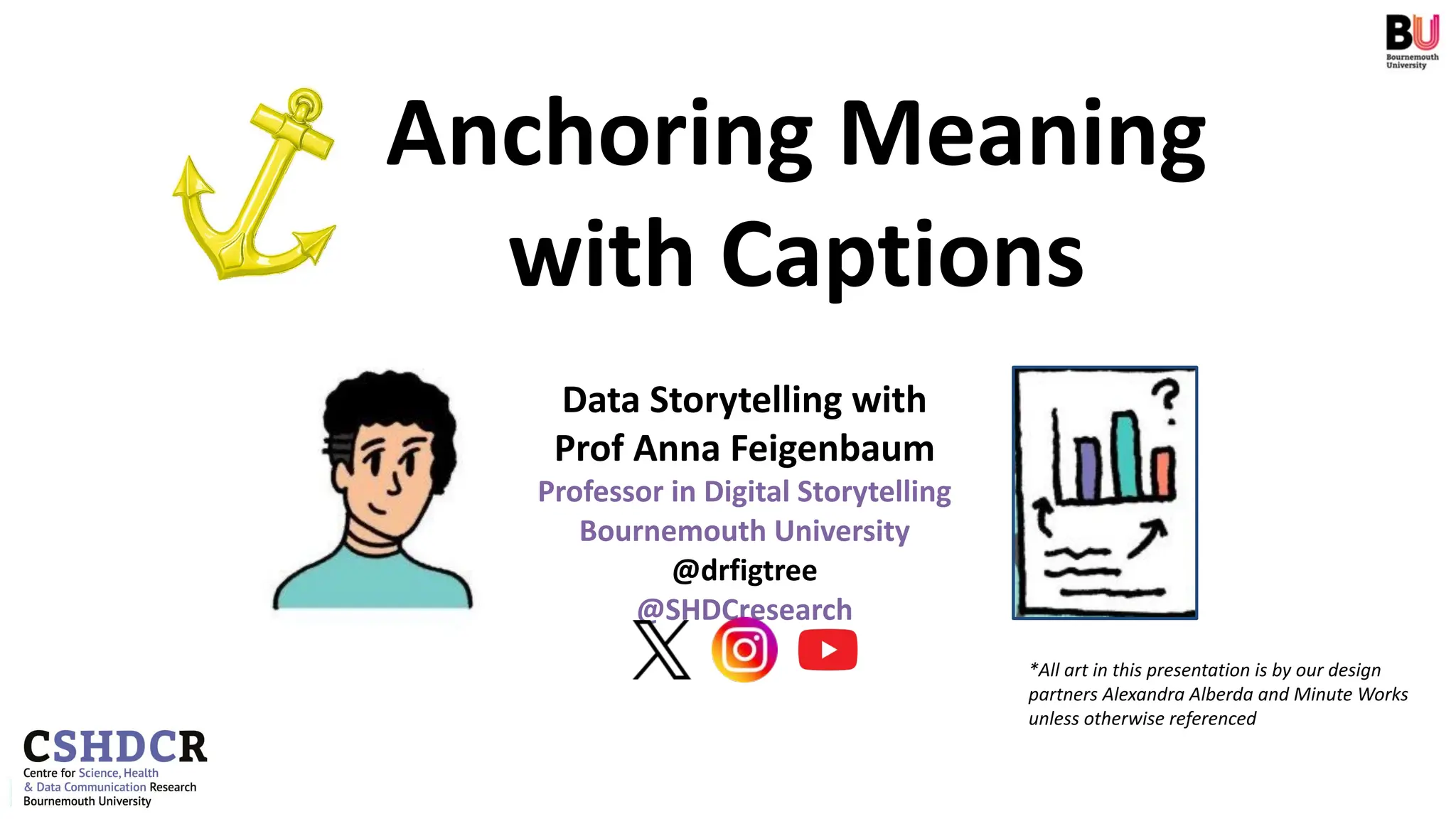 Anchoring Meaning with Captions for Telling Better Data Stories | PPT