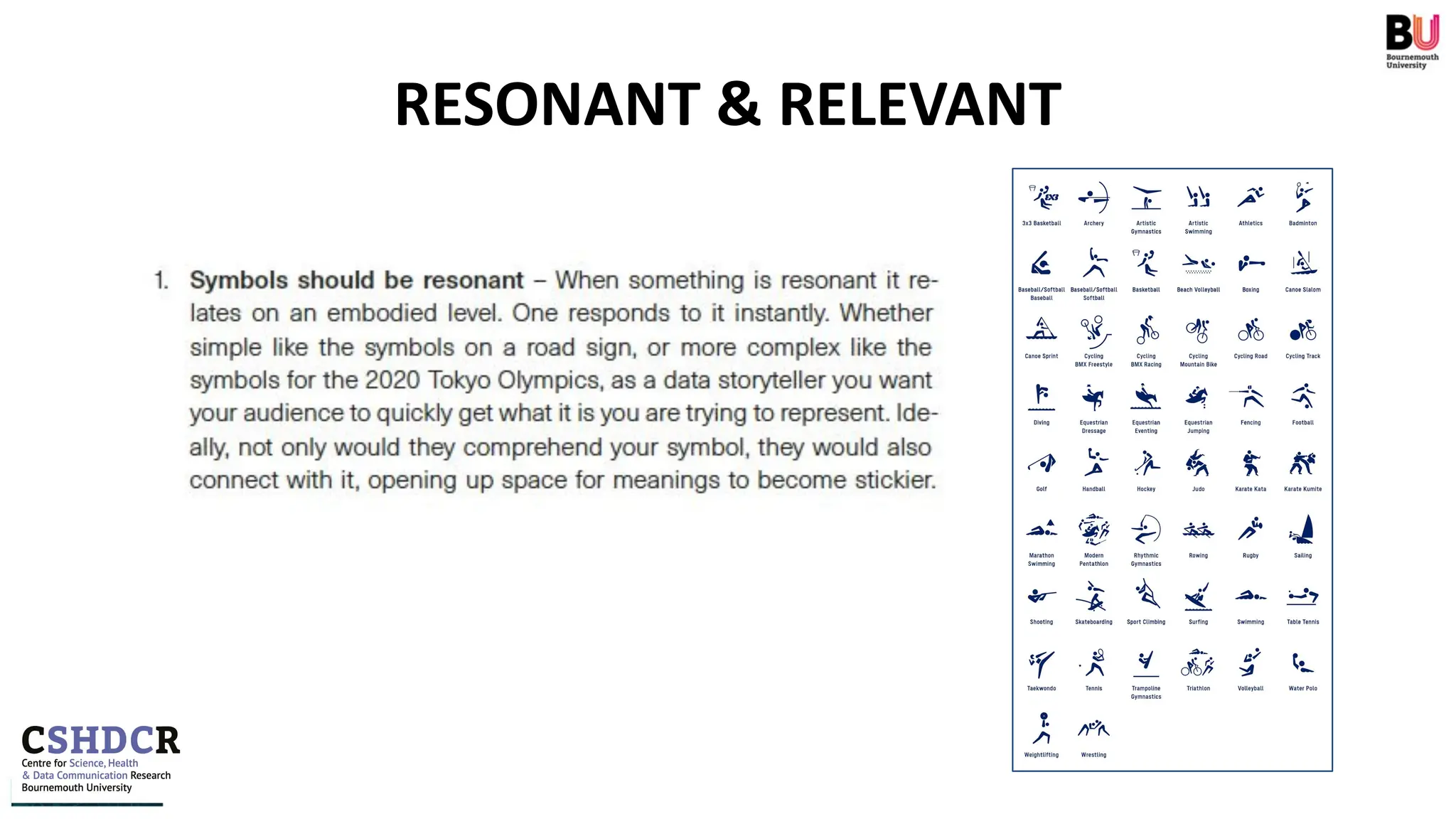Semiotics for Data Storytellers: Choosing symbols that are relevant and ...