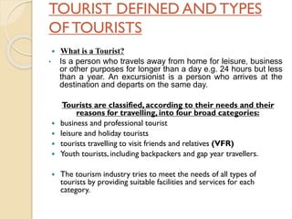 Introduction to tourism for grade 10 learners. | PPTX