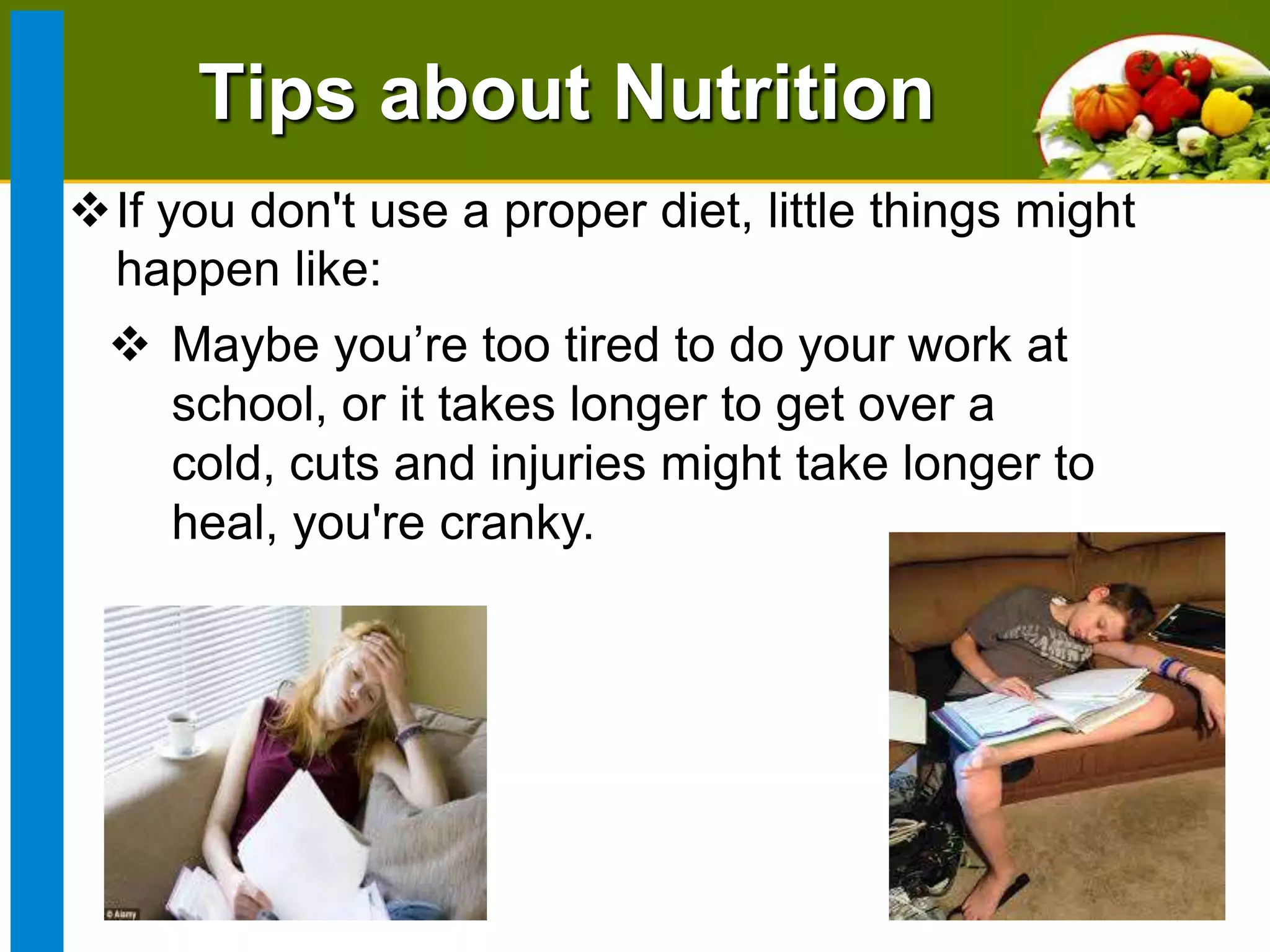 Nutrition power point presantation | PPTX