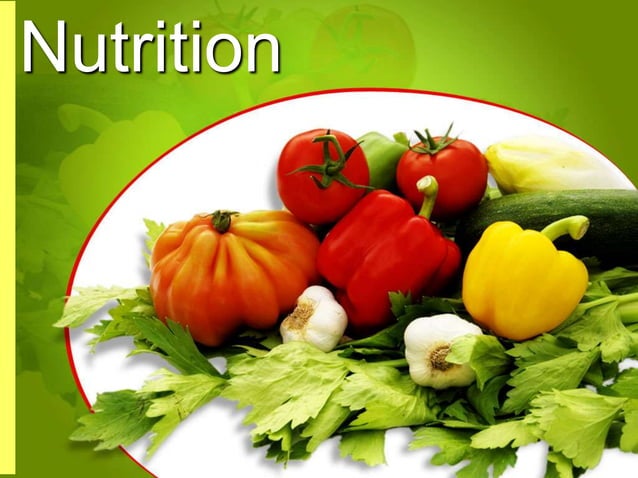Nutrition power point presantation | PPTX | Healthy Cooking and Eating ...