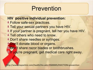 hiv and aids | PPT | Sexual Health | Diseases and Conditions