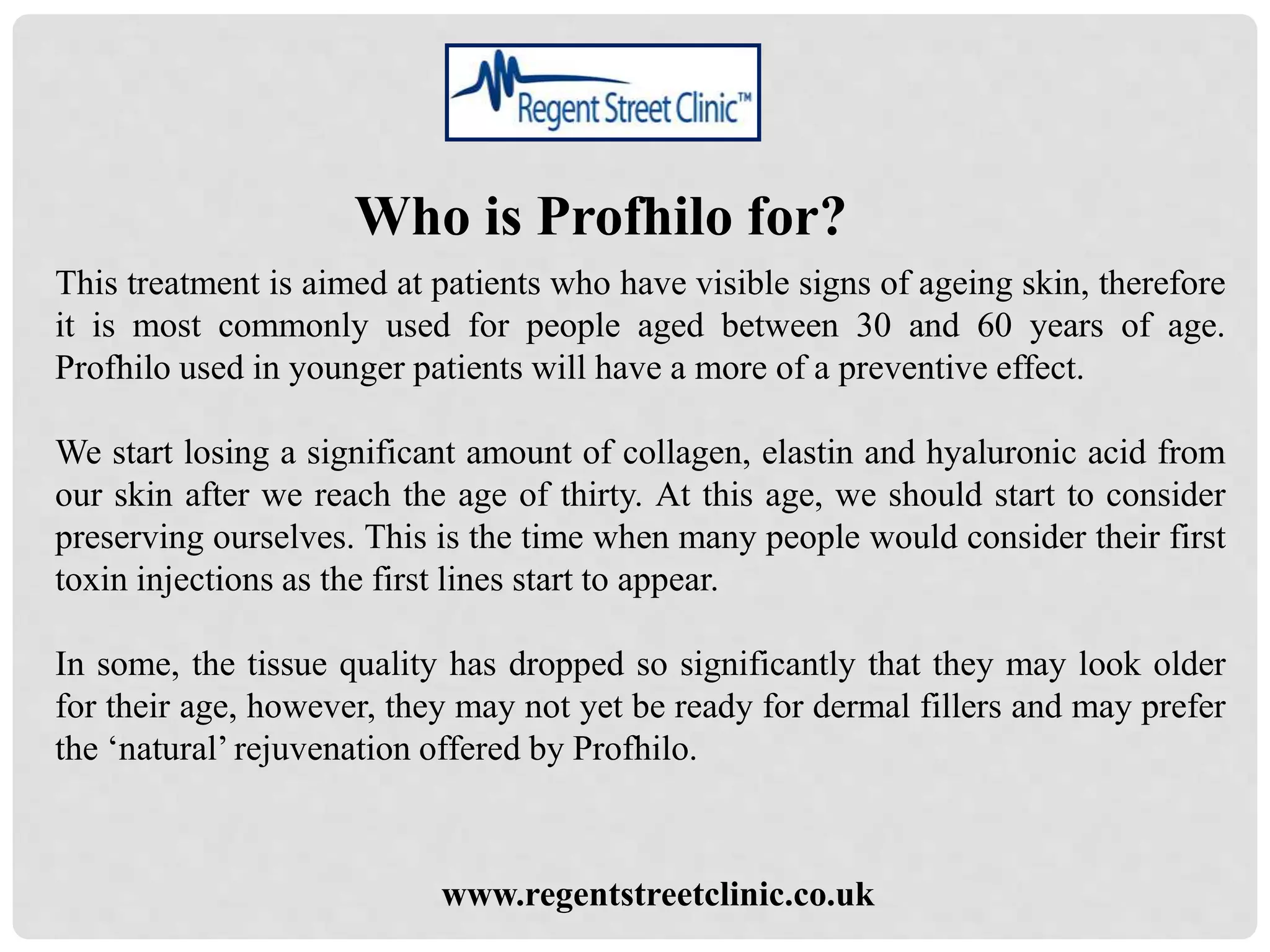 Profhilo Bioremodelling Treatment | PPTX