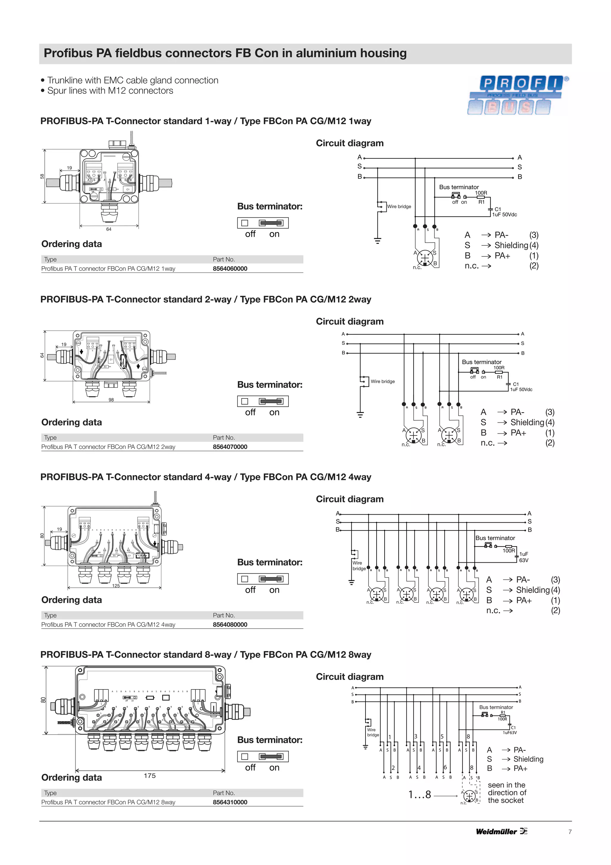 Profi bus DATA SHEET | PDF
