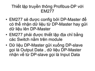 Profibus Em277 | PPT