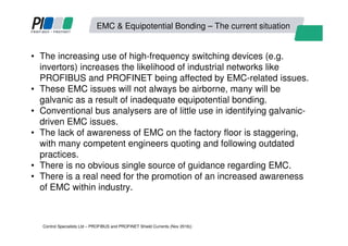 Profibus and Profinet shield currents - Peter Thomas | PPT