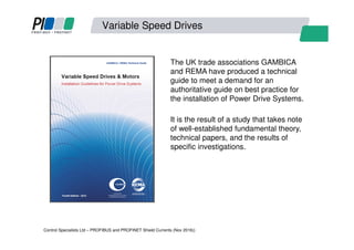 Profibus and Profinet shield currents - Peter Thomas | PPT