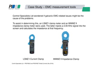 Profibus and Profinet shield currents - Peter Thomas | PPT