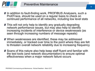 PROFIBUS commissioning and maintenance - Richard Needham | PPT