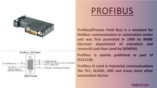 Profibus & AMP: devicenet communication protocols | PPTX