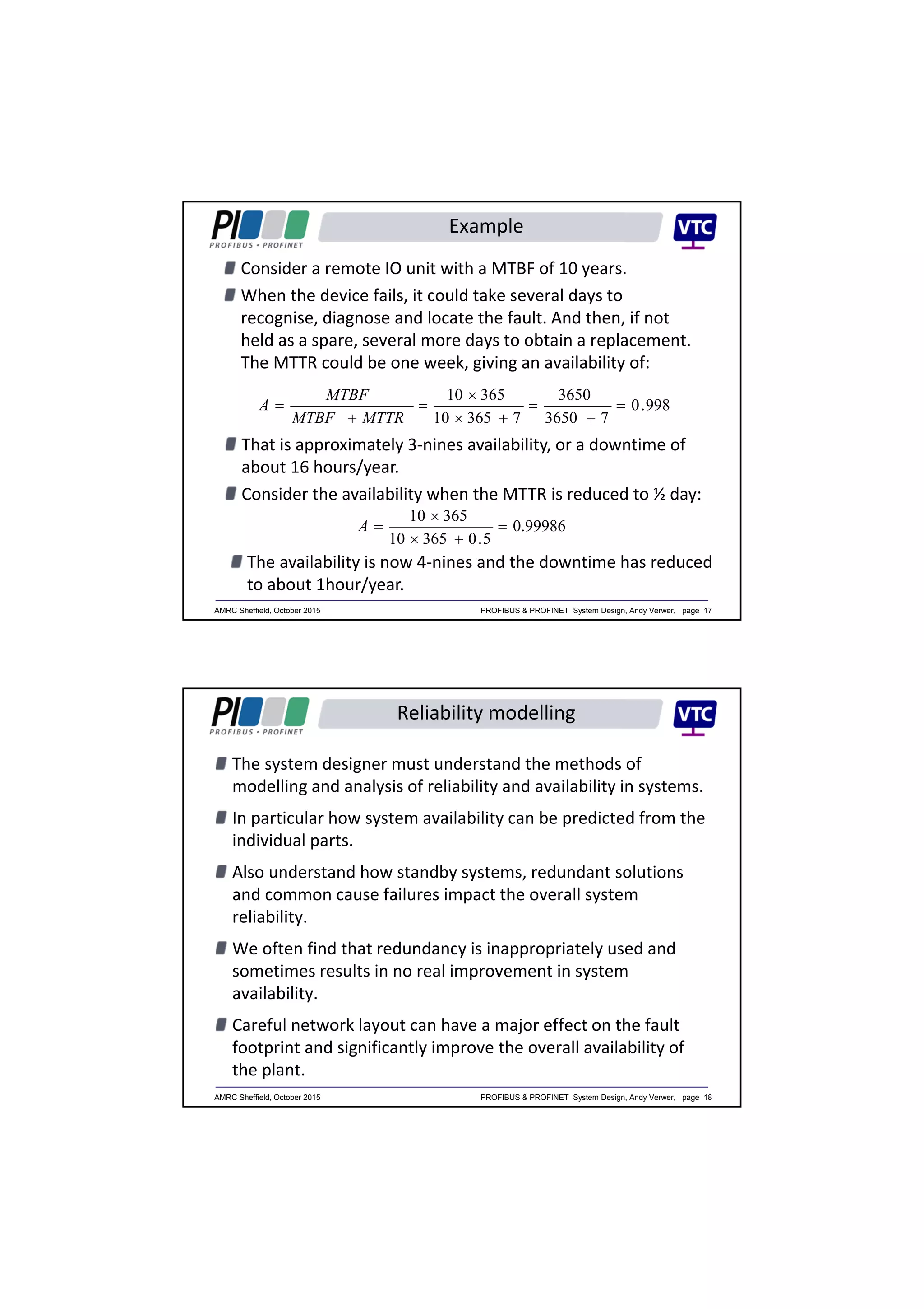 Profibus and Profinet system design - Andy Verwer | PDF | Operating ...