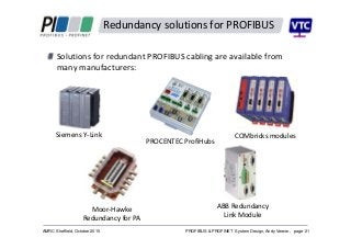 Profibus and Profinet system design - Andy Verwer | PDF