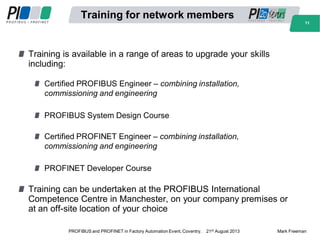 PROFIBUS and PROFINET update - Mark Freeman of Siemens A&D | PDF | Computer Networking | Computing