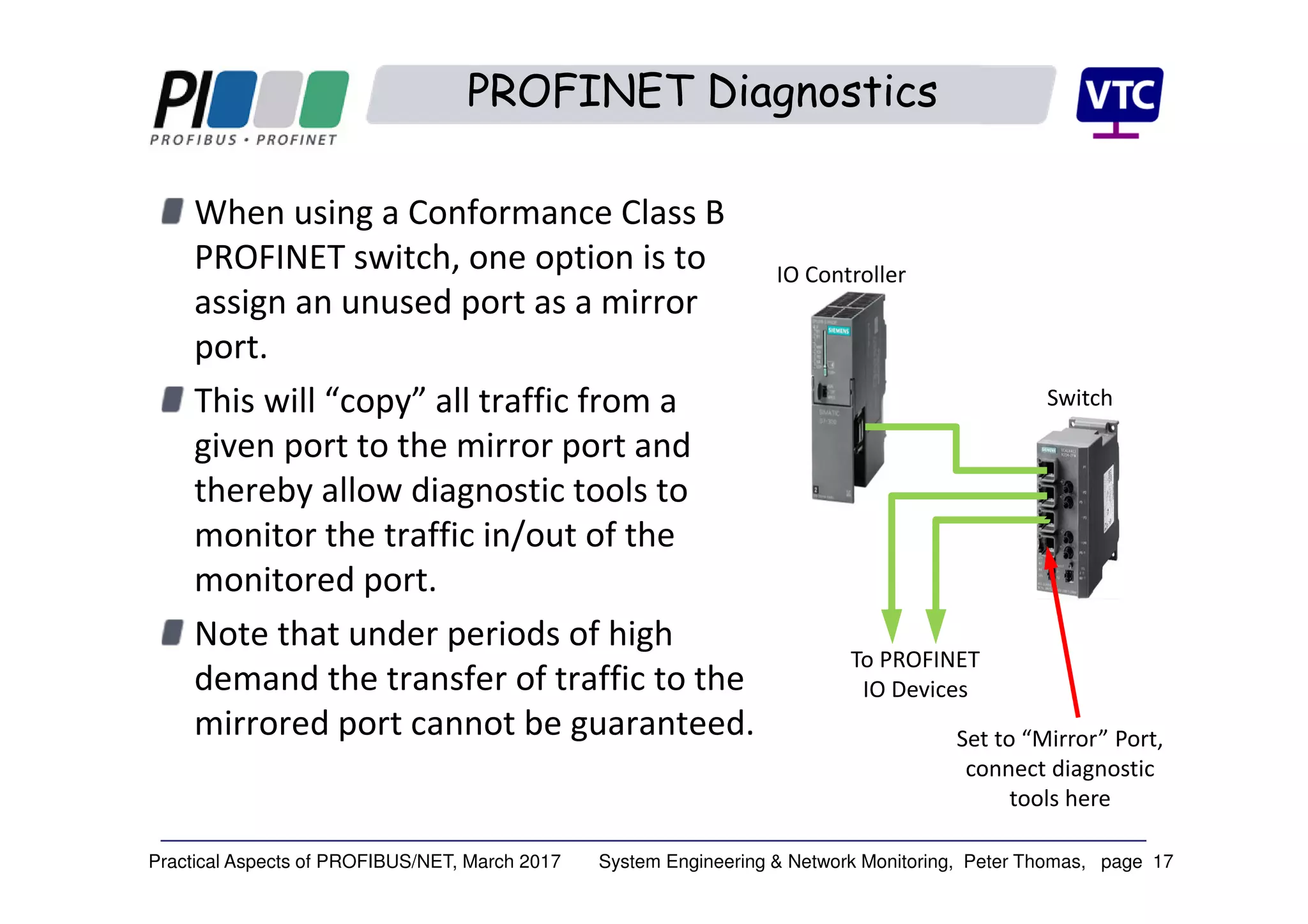 Profibus system engineering and monitoring - Andy Verwer and Peter ...