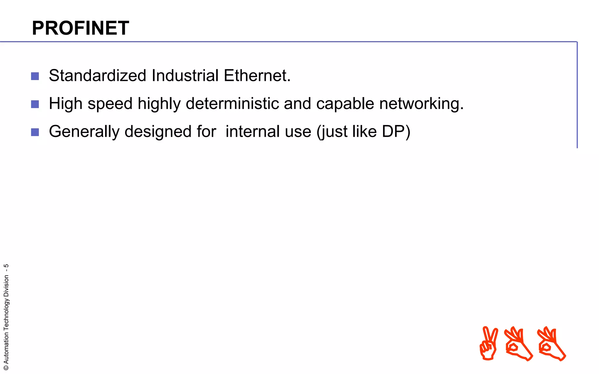 Profibus vs profinet | PPTX