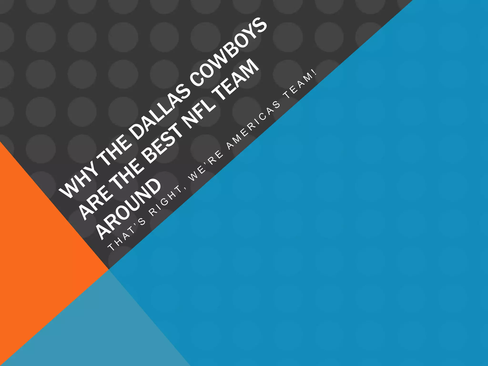Dallas Cowboys- PPT | PPTX