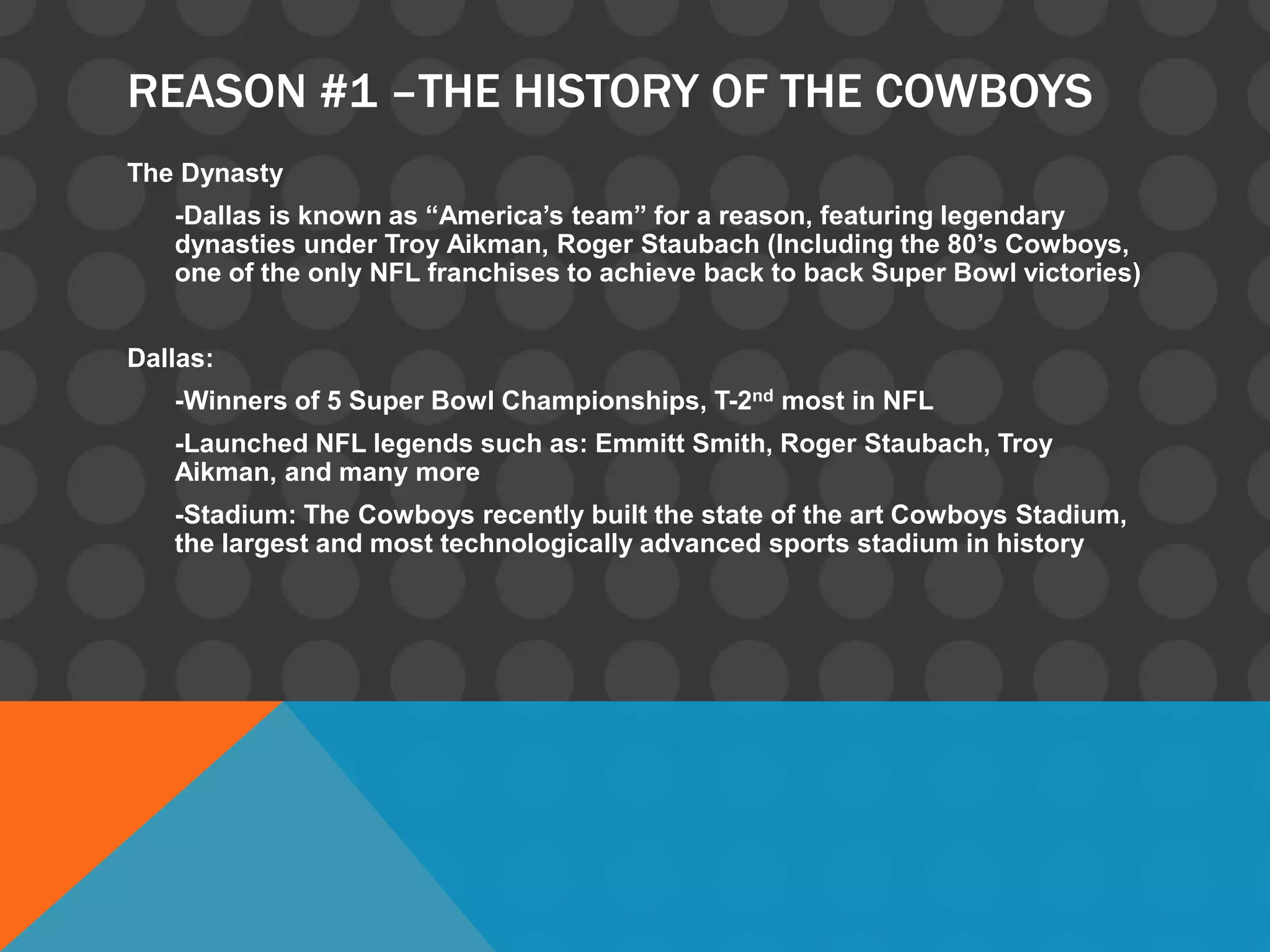 Dallas Cowboys- PPT | PPTX