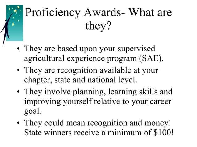 Proficiency Awards | PPT