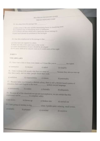 proficiency Exam NEU UNIVERSITY....... .pdf