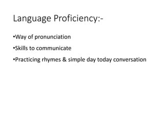 Proficiency in english. | PPT