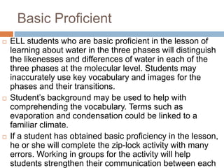 Proficiency levels summary | PPT