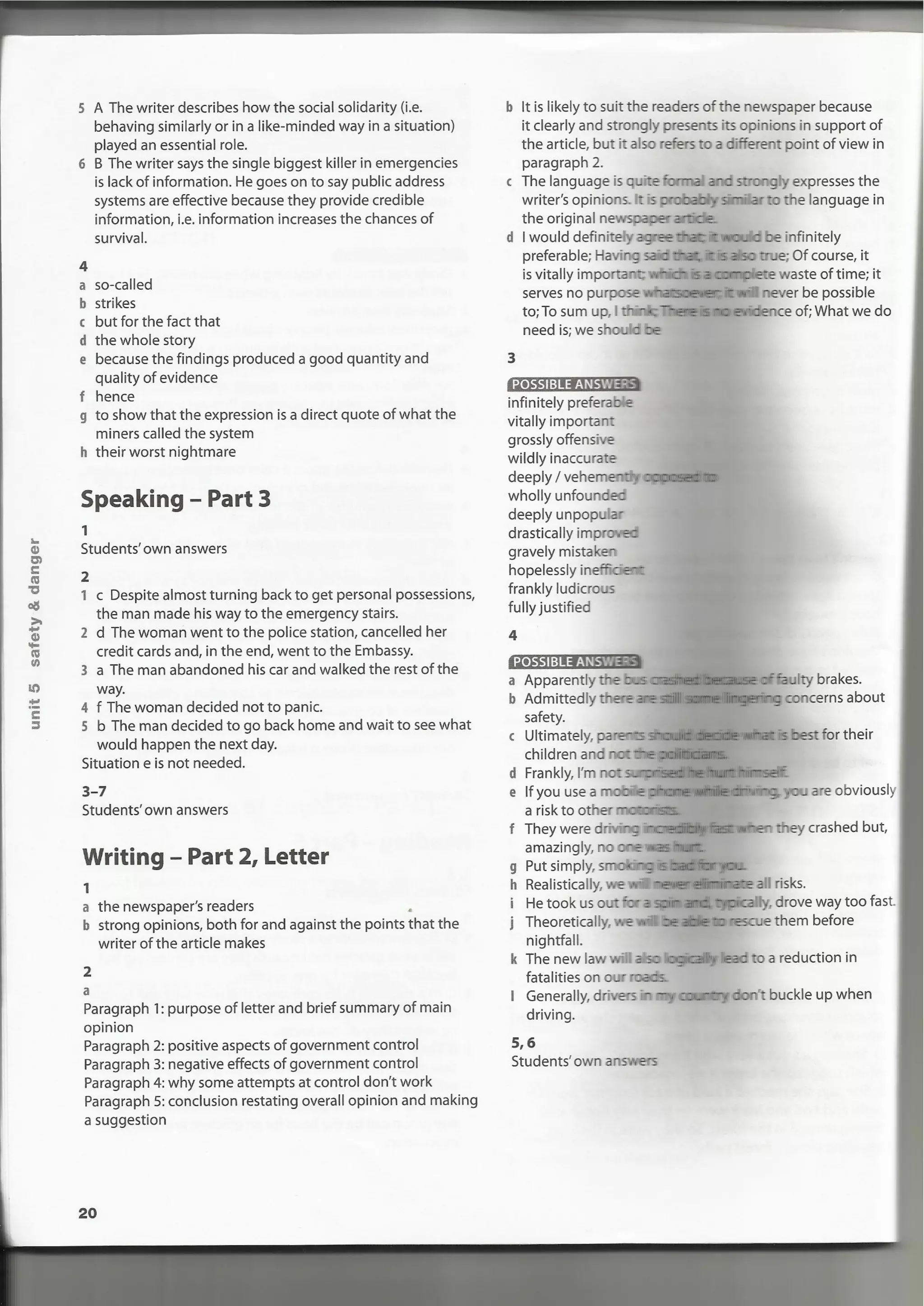 Proficiency masterclass unit 5 key | PDF