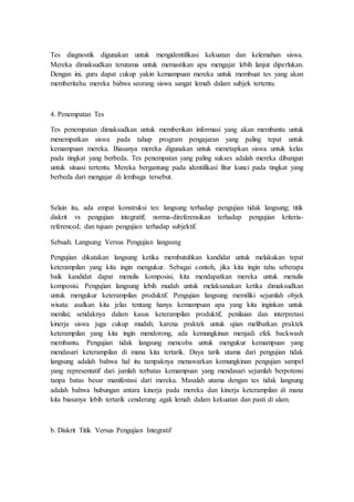 Proficiency tests | PDF