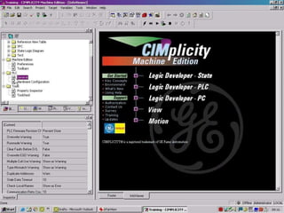 Proficy machine edition environment | PPT
