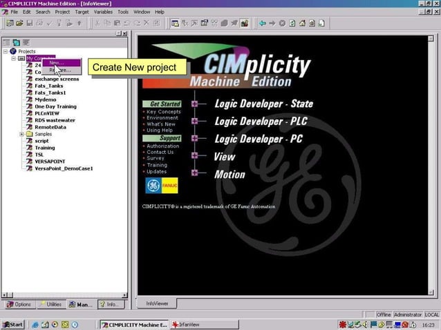 Proficy machine edition logic pc and view int | PPT | Computing | Technology & Computing