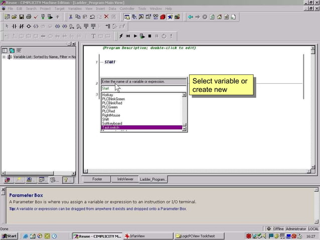 Proficy machine edition logic pc and view int | PPT