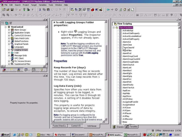 Proficy machine edition scripting | PPT | Computing | Technology & Computing