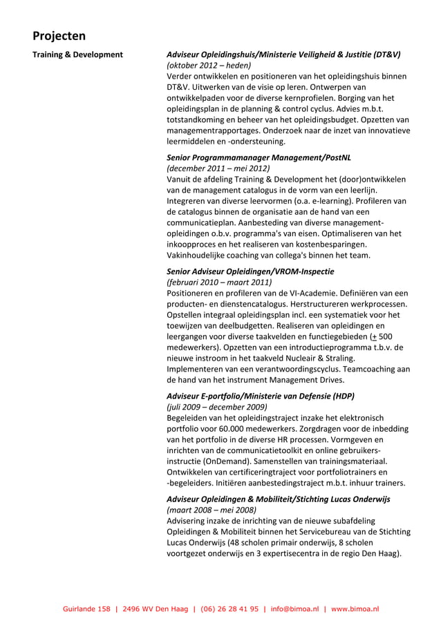 Profiel Machteld Brokerhof (Bimoa) | PDF