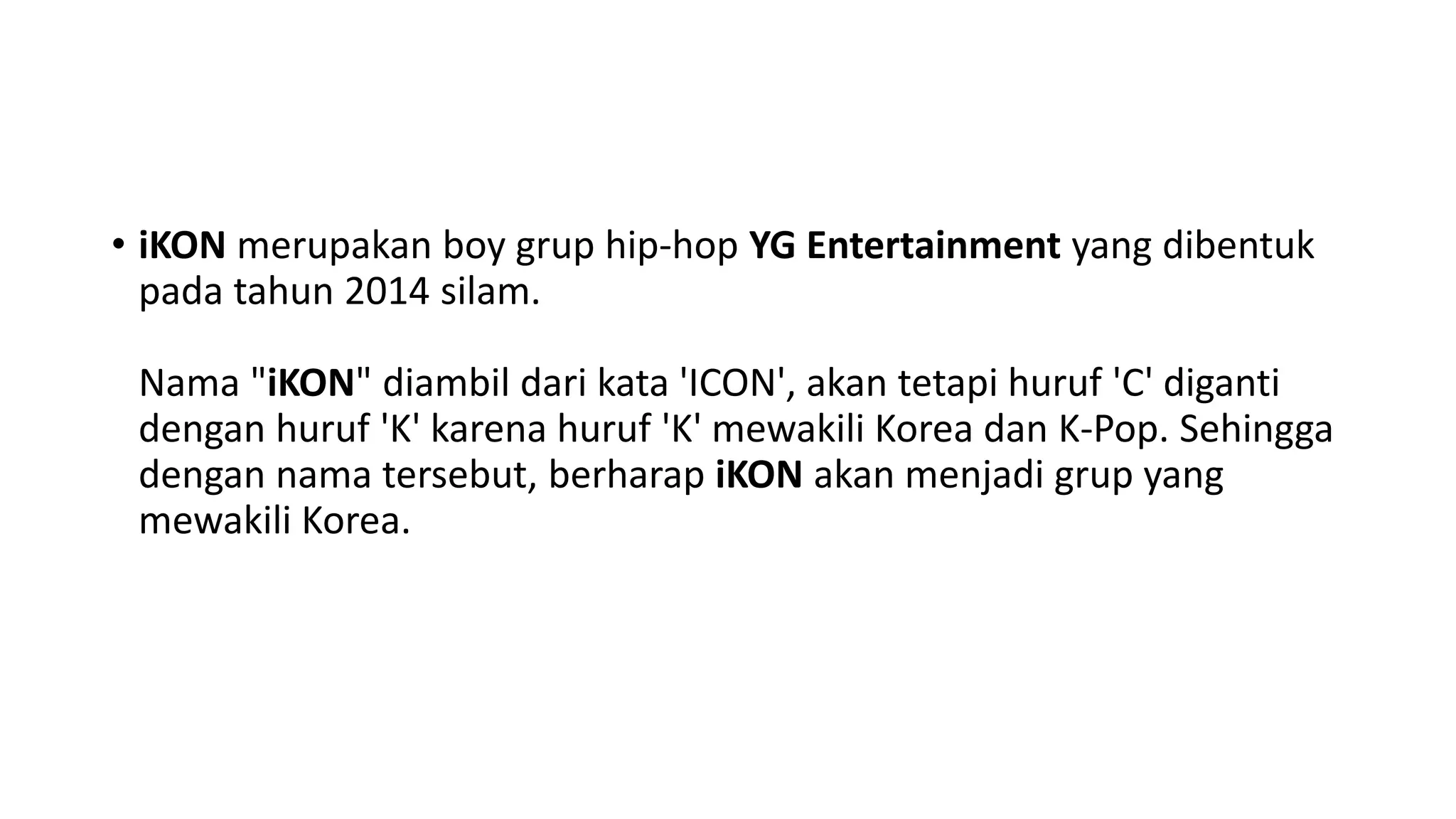 Profil i kon boyband asal korea selatan | PPTX