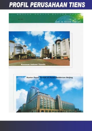 PROFIL PERUSAHAAN TIANSHI TERLENGKAP | PDF