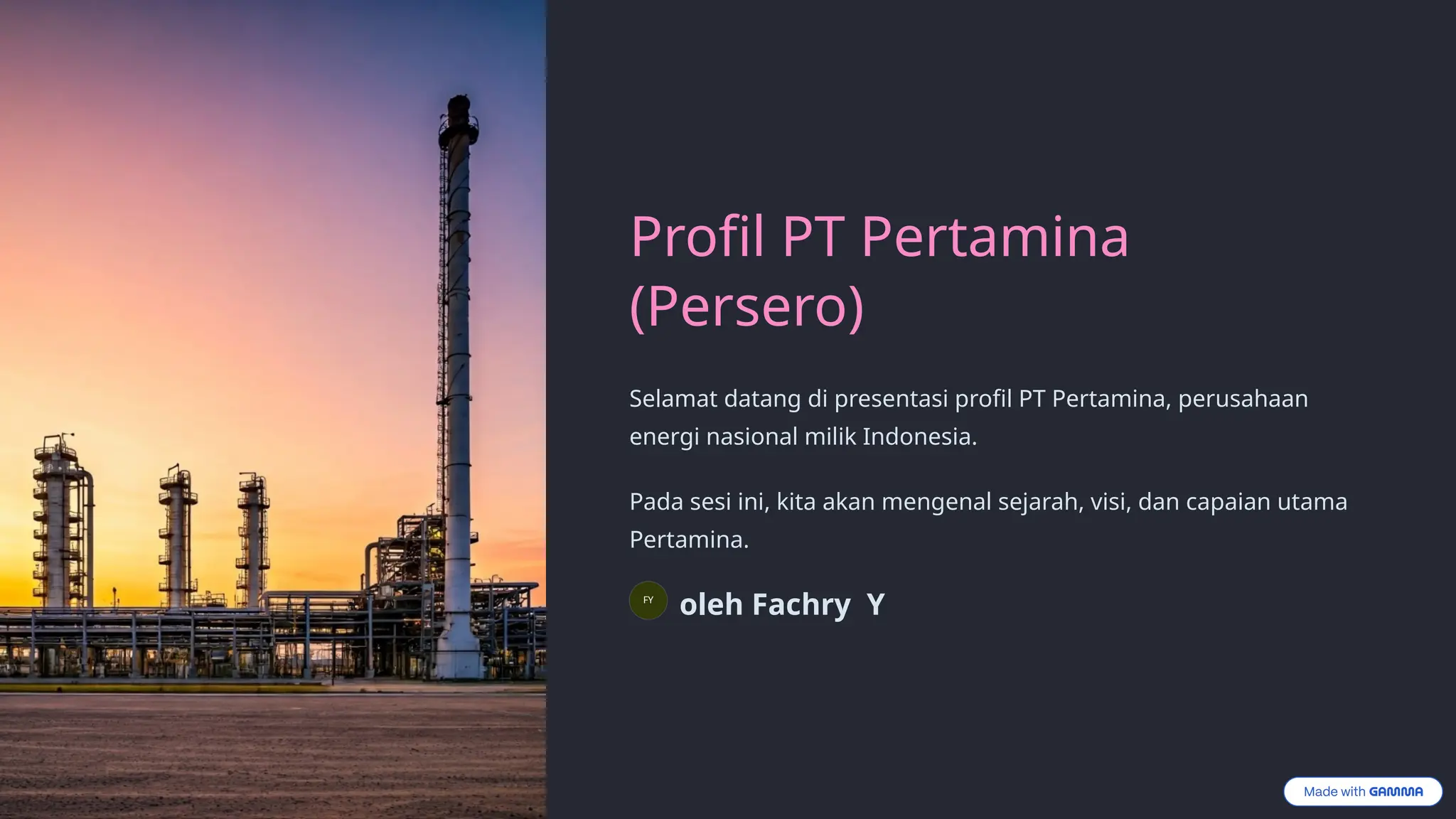 Profil-PT-Pertamina-Persero.pptx........ | PPTX