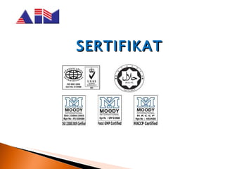Company Profile AIM Food Indonesia | PPT