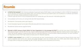 Profilaxia ao HIV | PPTX