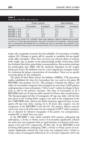 Profilaxis en pacientes quirurgicos | PDF | Blood Disorders | Diseases ...