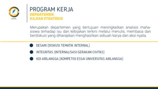 Profil BEM FPK Unair 2017 | PPTX