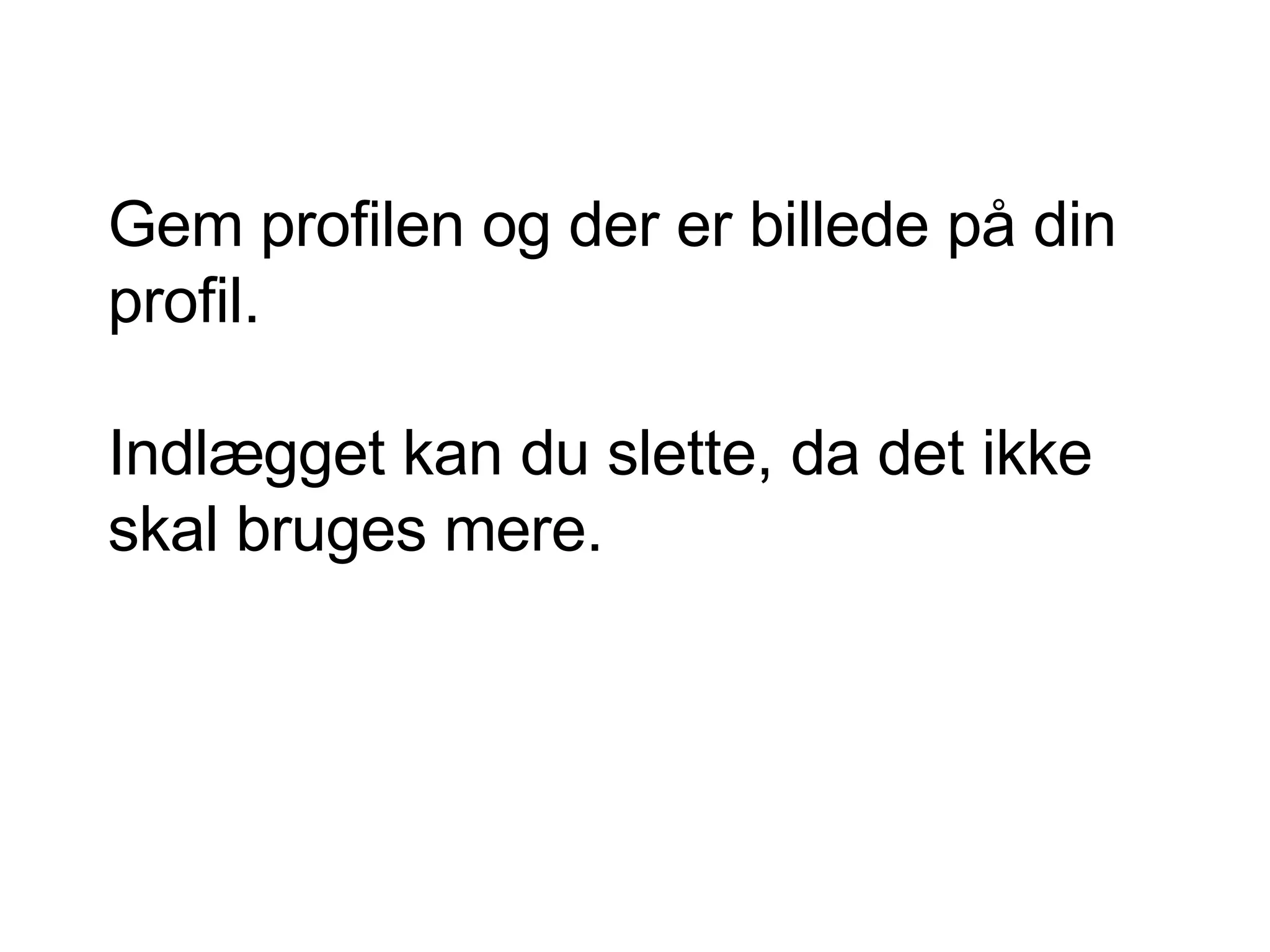 Profilbillede | PPT