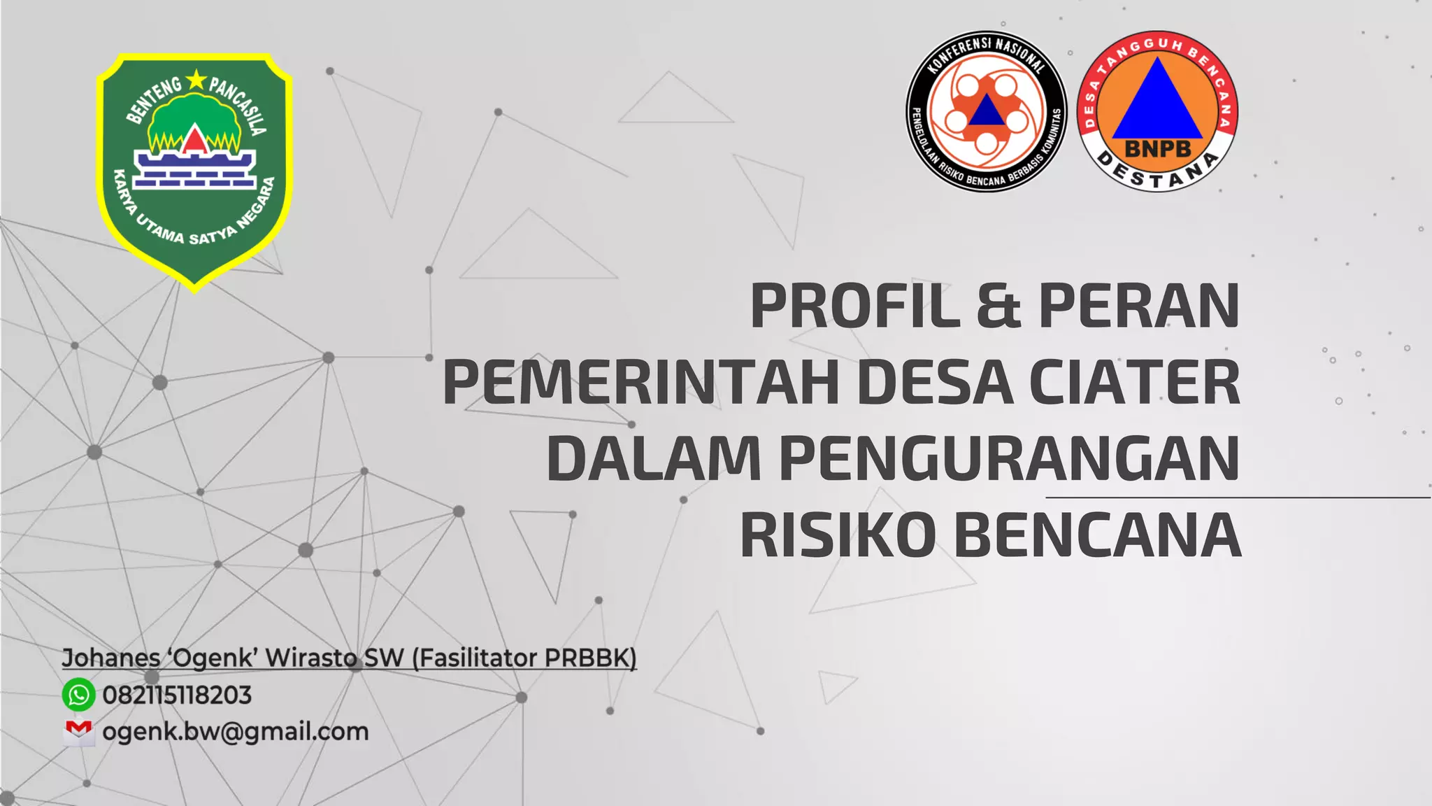 PROFIL DAN PERAN PEMERINTAH DESA CIATER DALAM PRB.pdf