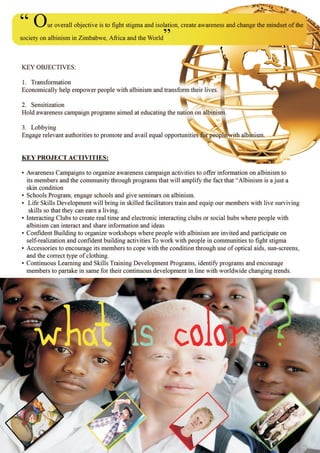 Albinism Initiative | PDF