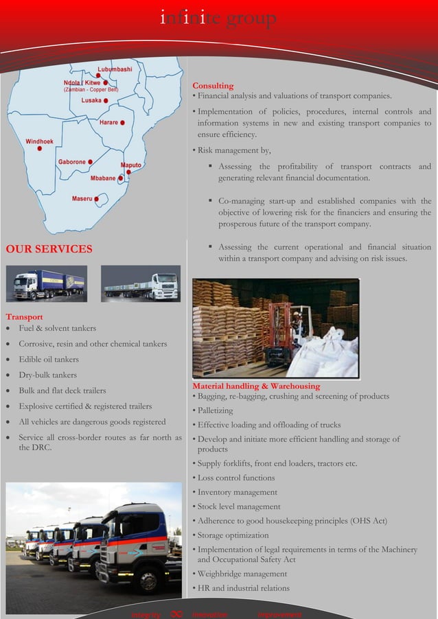 Infinite Logistics Profile | PDF | Logistics and Transportation ...