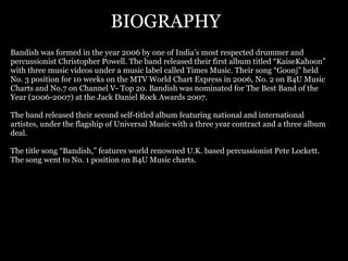 BANDISH Profile | PDF